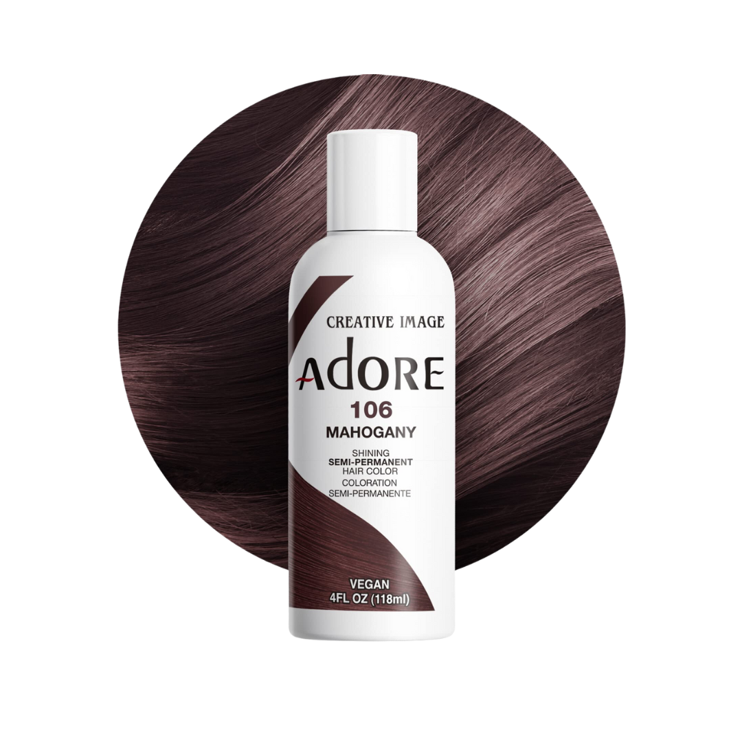 n°106 Mahogany ADORE. Couleur semi-permanente. – Coiff' Discount ...