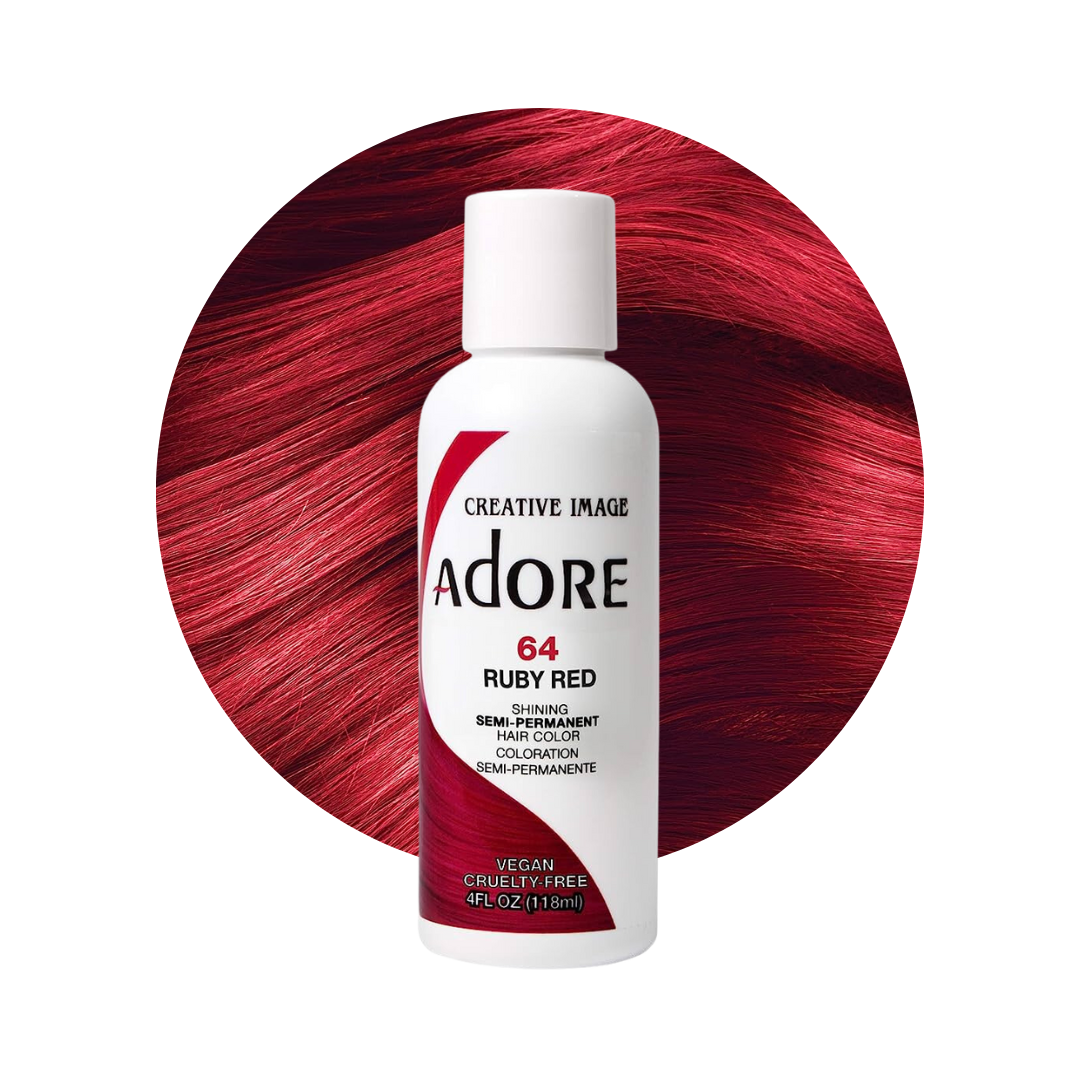 n°64 Ruby Red ADORE. Couleur semi-permanente. – Coiff' Discount ...